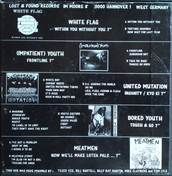 Rare Punk Rock V/a‎– Lost & Found Records 7" Box Set RARE PUNK ROCK | eBay