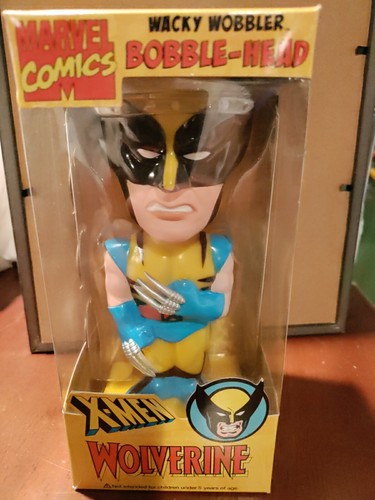 Marvel Comics X-Men Wolverine Bobble Head Wacky Wobbler | eBay