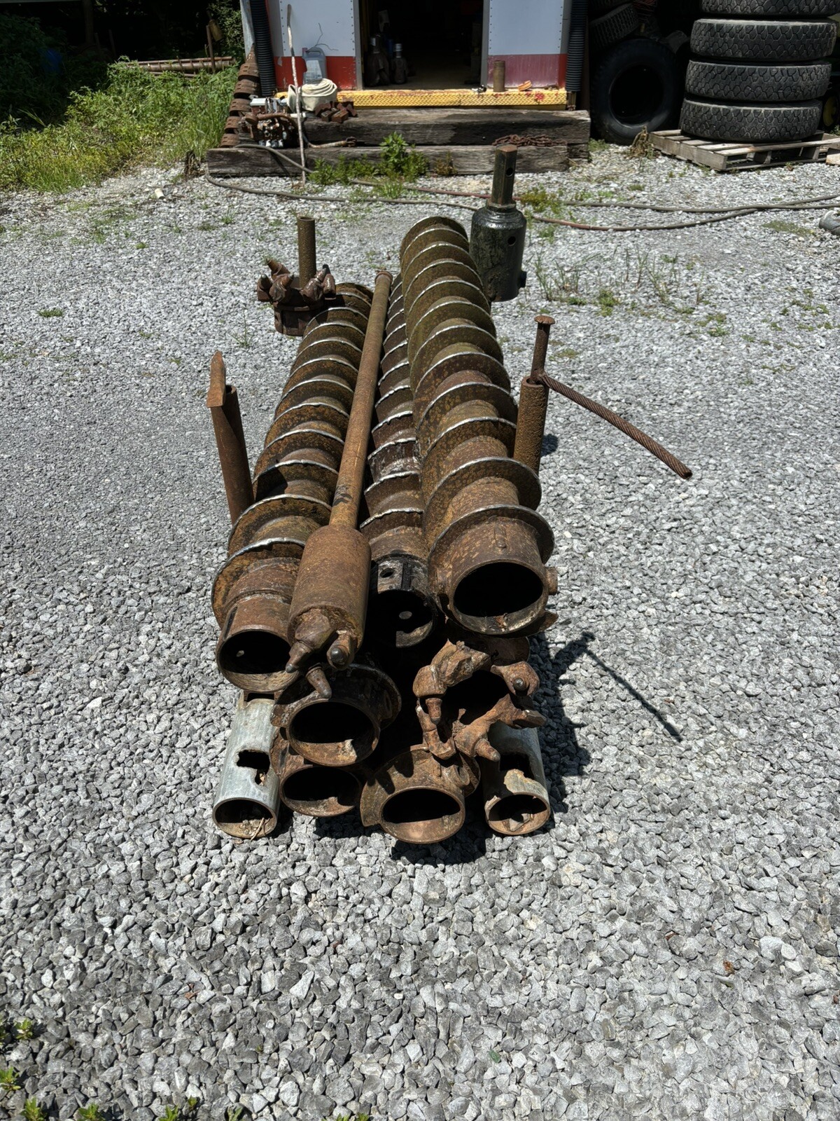 4 1/4” 3 Key Hollow Stem Auger Tooling (35’) | eBay