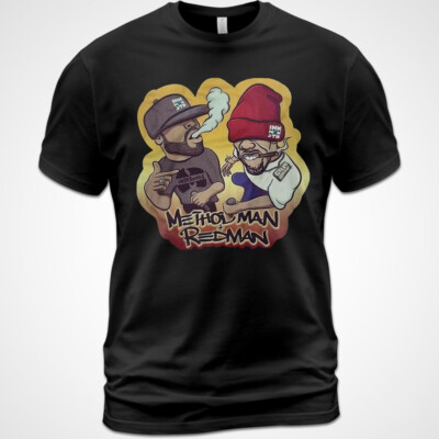 Cotton T-Shirt Method Man & Redman Retro Album Tee Tical Wu-Tang ...