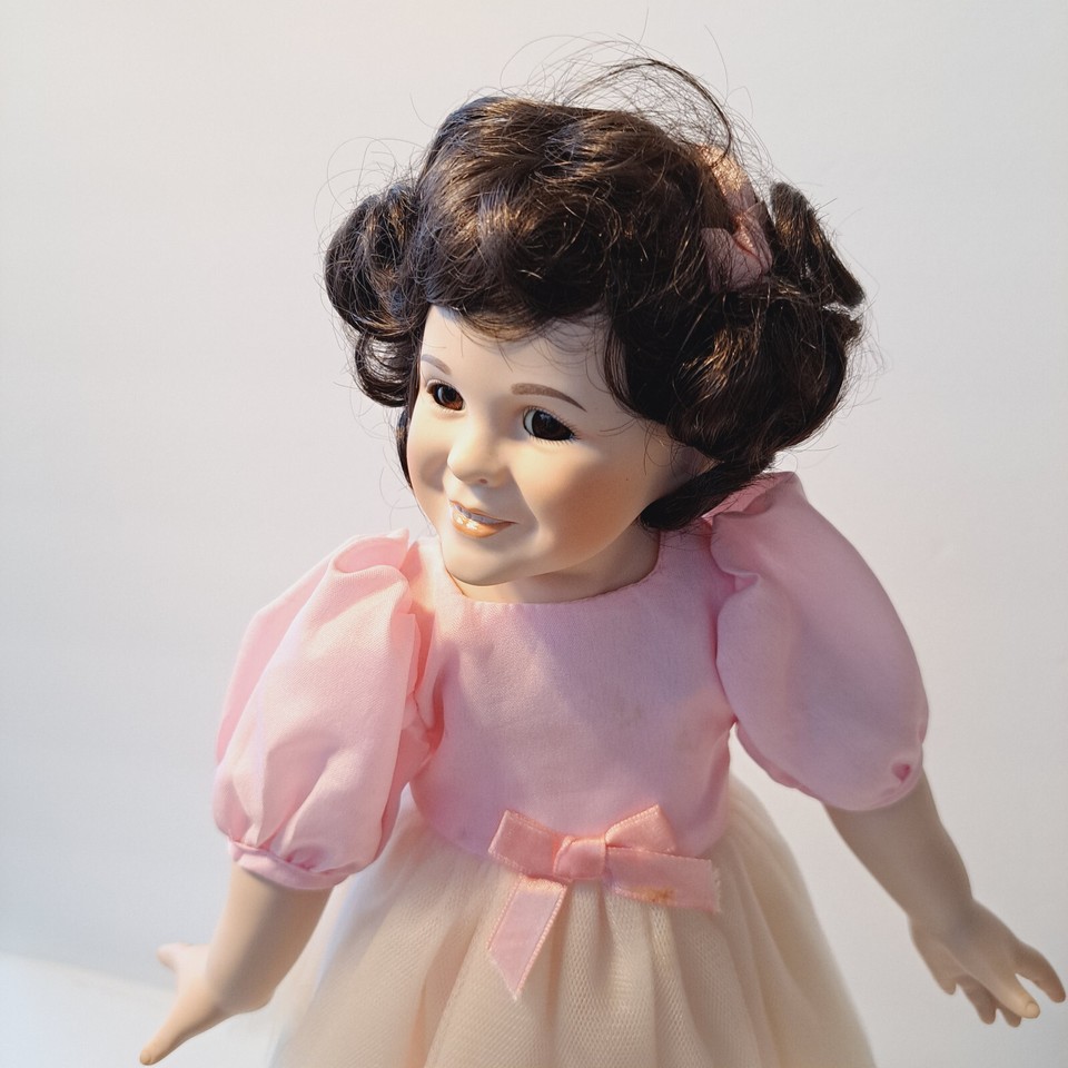 The Little Rascals Darla Doll Fine Porcelain Hoffman King World 15 ...