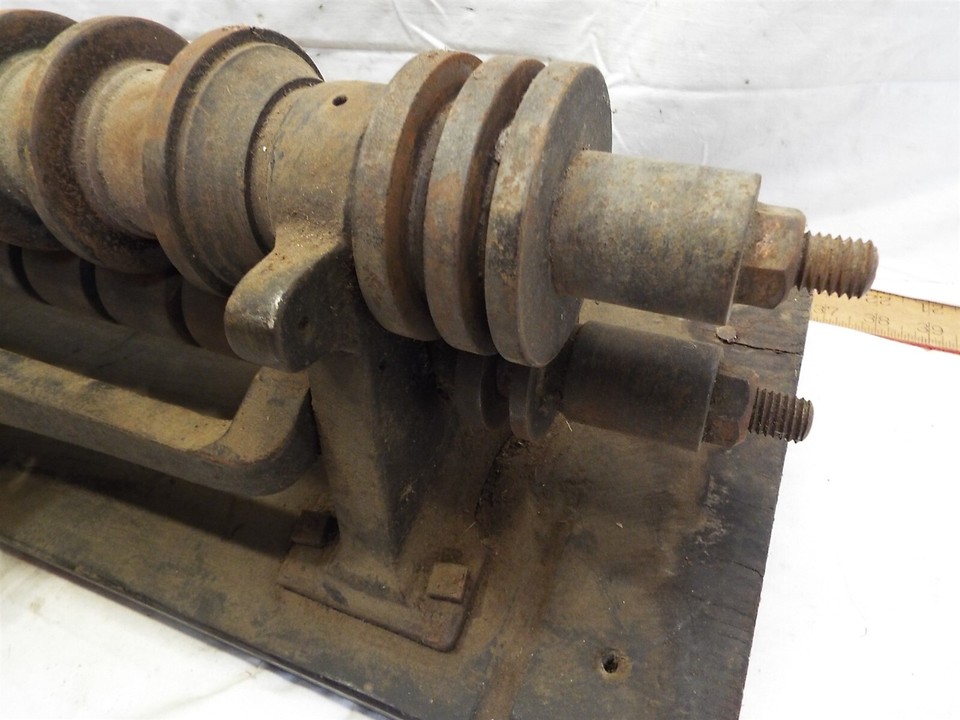 Antique Harness Makers Leather Creasing Rein Tool Machine Saddle Maker ...