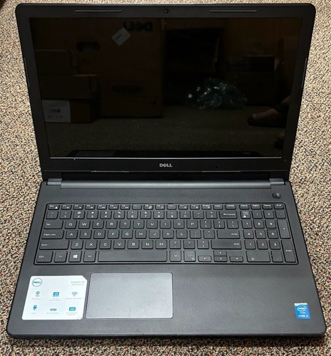 Dell Inspiron 3558 Laptop Intel i3-5015U@2.1GHz 8GB 500GB SSD Intel HD ...