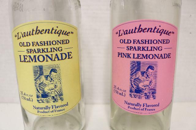 Two (2) "L'authentique" Old Fashioned Sparkling Lemonade Product of ...