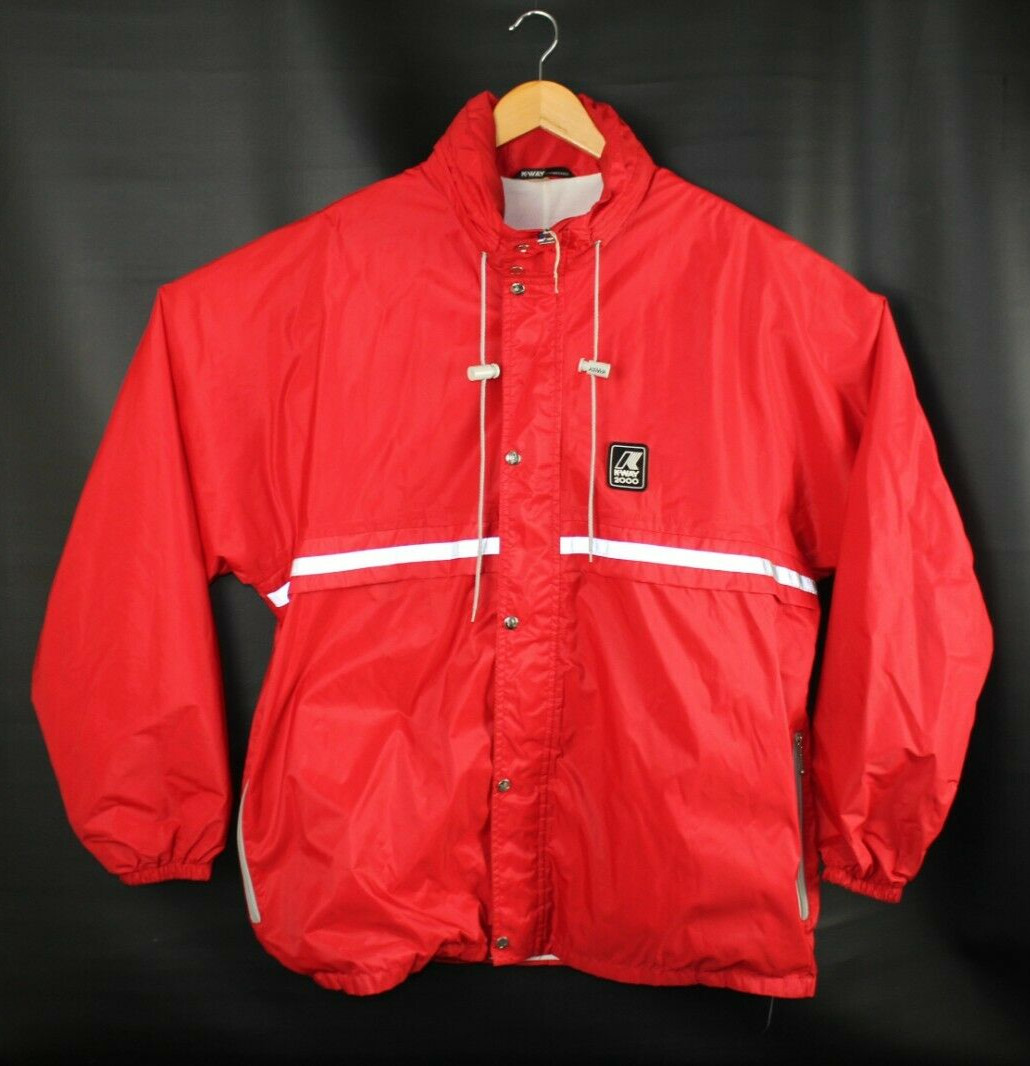 Vintage KWay 2000 International Men's size XL Red Ful… - Gem