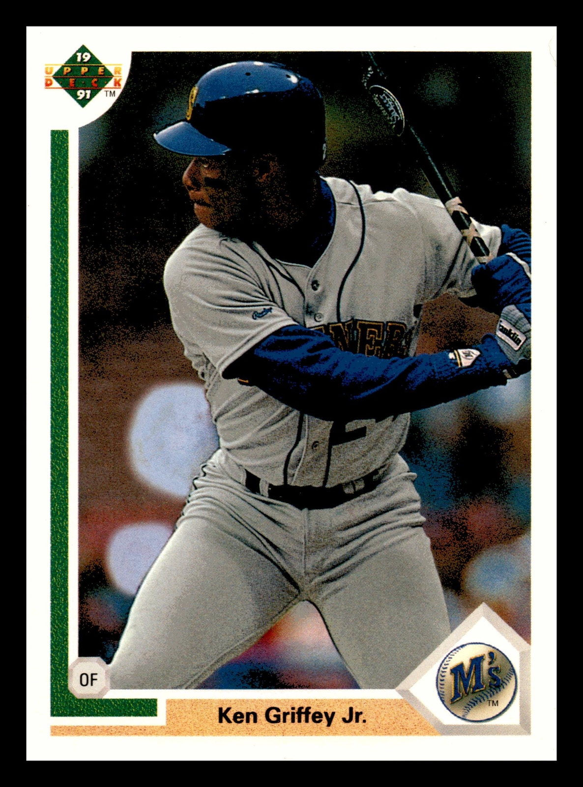 Ken Griffey Jr. HOF 1991 Upper Deck #555b Seattle Mariners Flaws EX | eBay