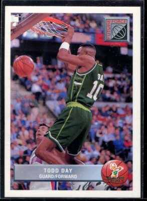 1993 Upper Deck Basketball Future Force Todd Day #P48 Milwaukee Bucks ...