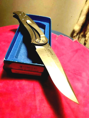 Benchmade🦋 ⚡SUBROSA⚡790 (Nitrous- Assist) 1st. Prod.💫TITANIUM💫/S30V NEW ...