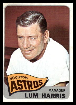 1965 Topps Lum Harris #274 Houston Astros Baseball Card | eBay