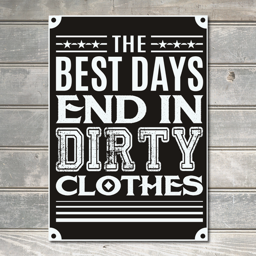 Dirty Clothes Sign Laundry Phrase Laundry Saying Sign Room Decor Metal ...