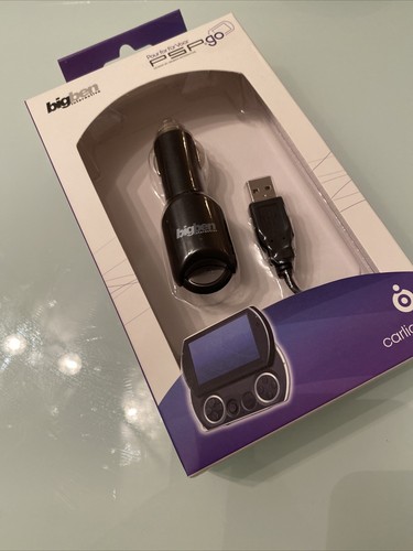 Sony PSP Go USB Charger Official Replacement Bigben + Car Light Adapter ...