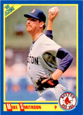 1990 Score #512 Mike Smithson Pitcher Boston Red Sox FREE shipping | eBay