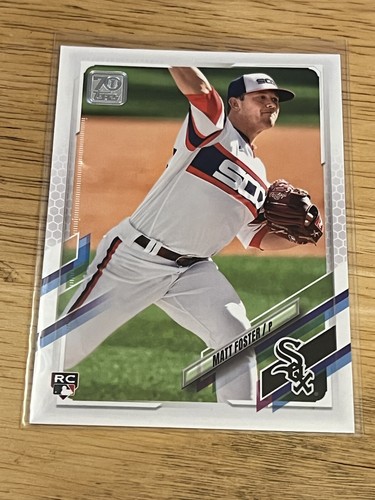 Chicago White Sox Matt Foster 2021 Topps Series Two RC Card #426 | eBay