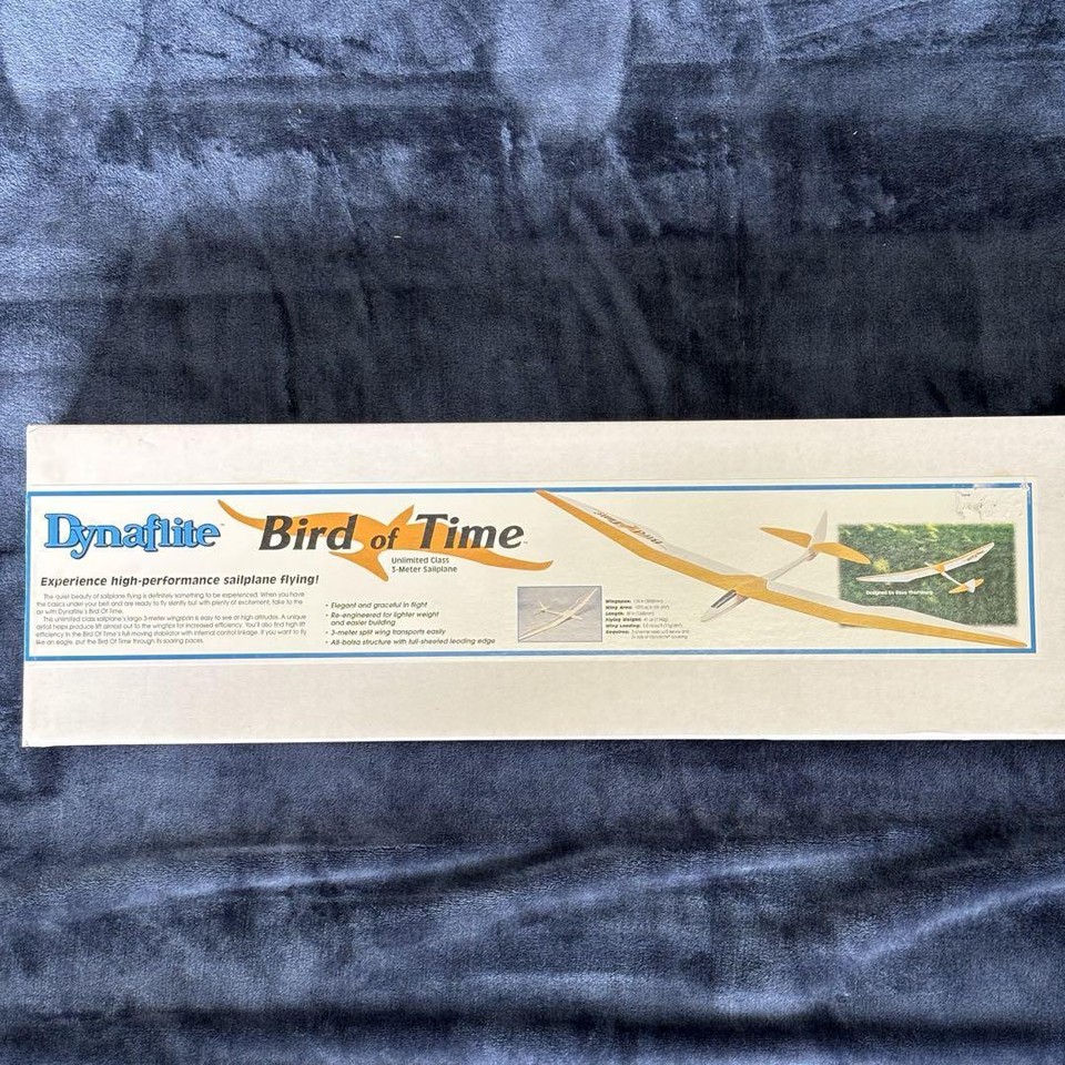 Dynaflite Bird of Time Wooden Model Kit high performance glider ...