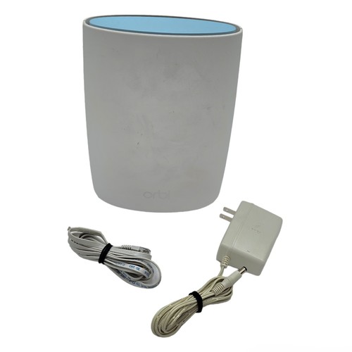 Netgear Orbi RBR50v2 Router AC3000 Tri-Band Mesh Wi-Fi With Cords ...