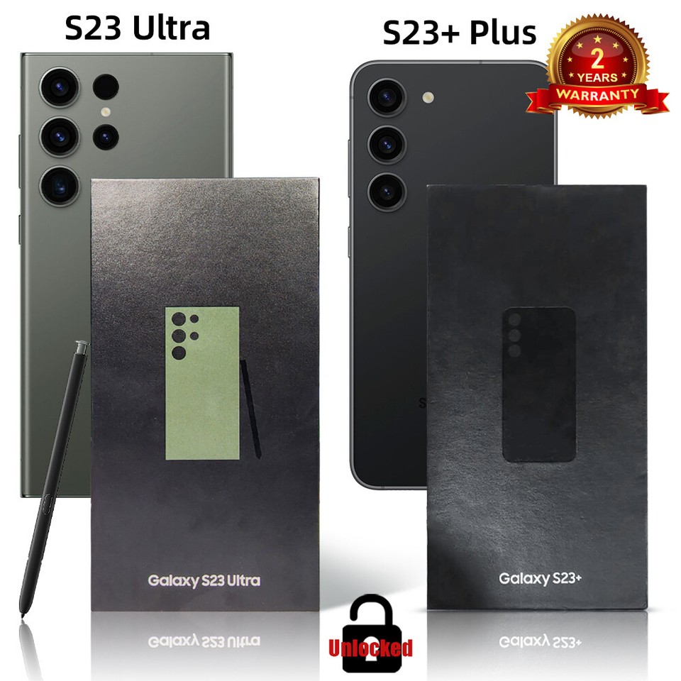 NEW SEALED Samsung Galaxy S22 Ultra/S23 Ultra 5G/S23+ Factory Unlocked ...