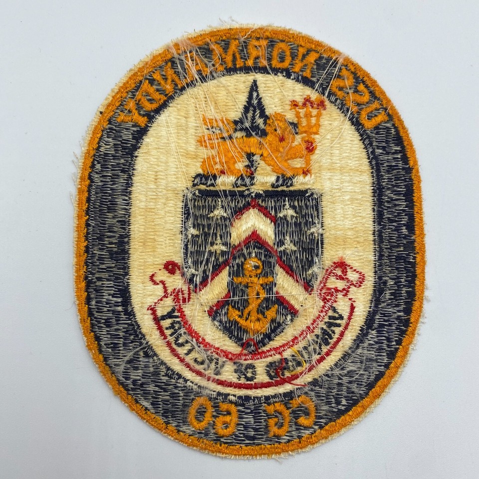 USS Normandy CG 60 Vanguard Of Victory Patch 5 inch | eBay
