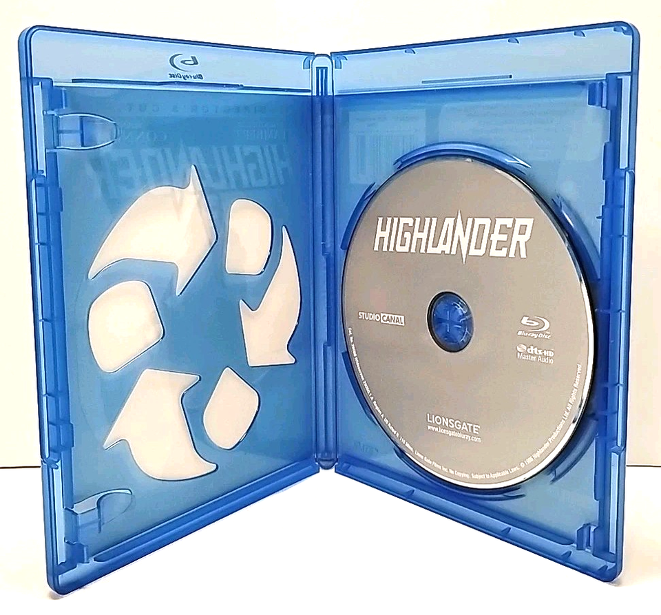 Highlander (1986) Blu-ray Director's Cut | eBay