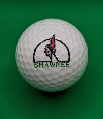 Vintage Shawnee Inn Golf Resort logo golf ball (Delaware, Pennsylvania ...