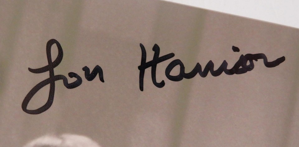 Louise Harrison THE BEATLES Signed Autograph 8x10 Photo w/ George ...