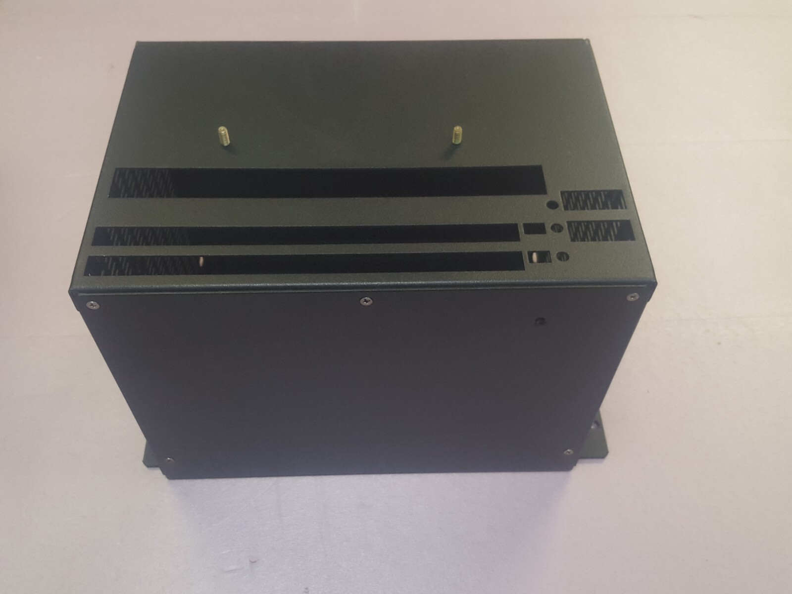 metal project box enclosure, 7.80 x 8.38 x 11.18 inches with mounting ...