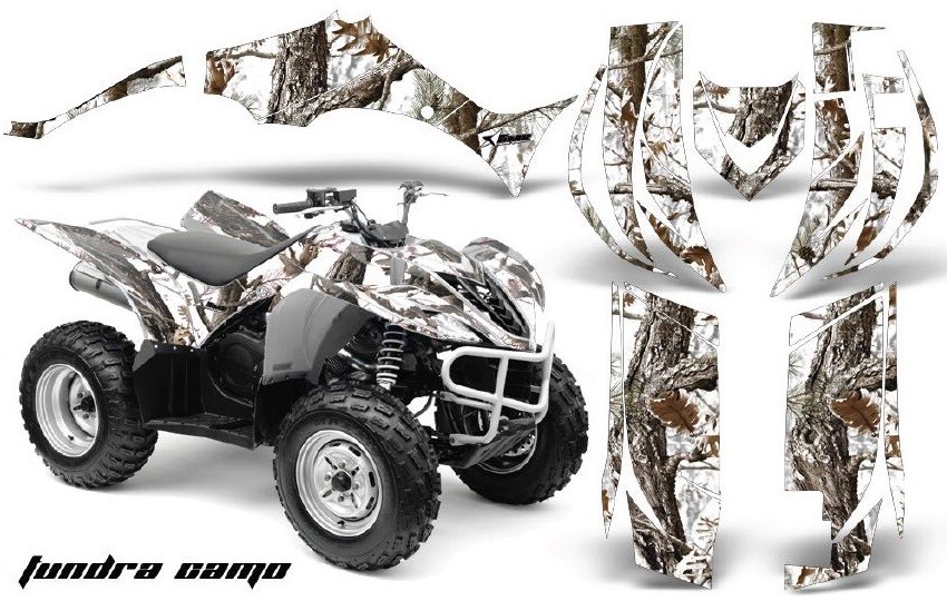 Yamaha Wolverine 450?2006???2012?ATV全地形対応車AMRレーシンググラフィックキットデカールTribal ...