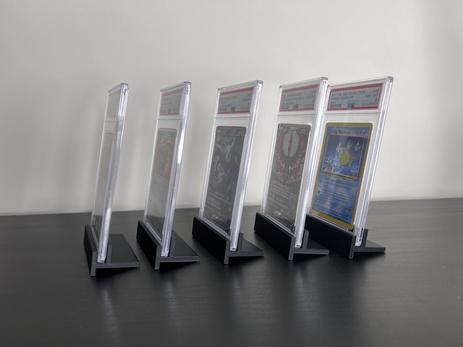 (5 Pack) PSA Graded Card Stand Display Pokémon, Baseball, Basketball ...