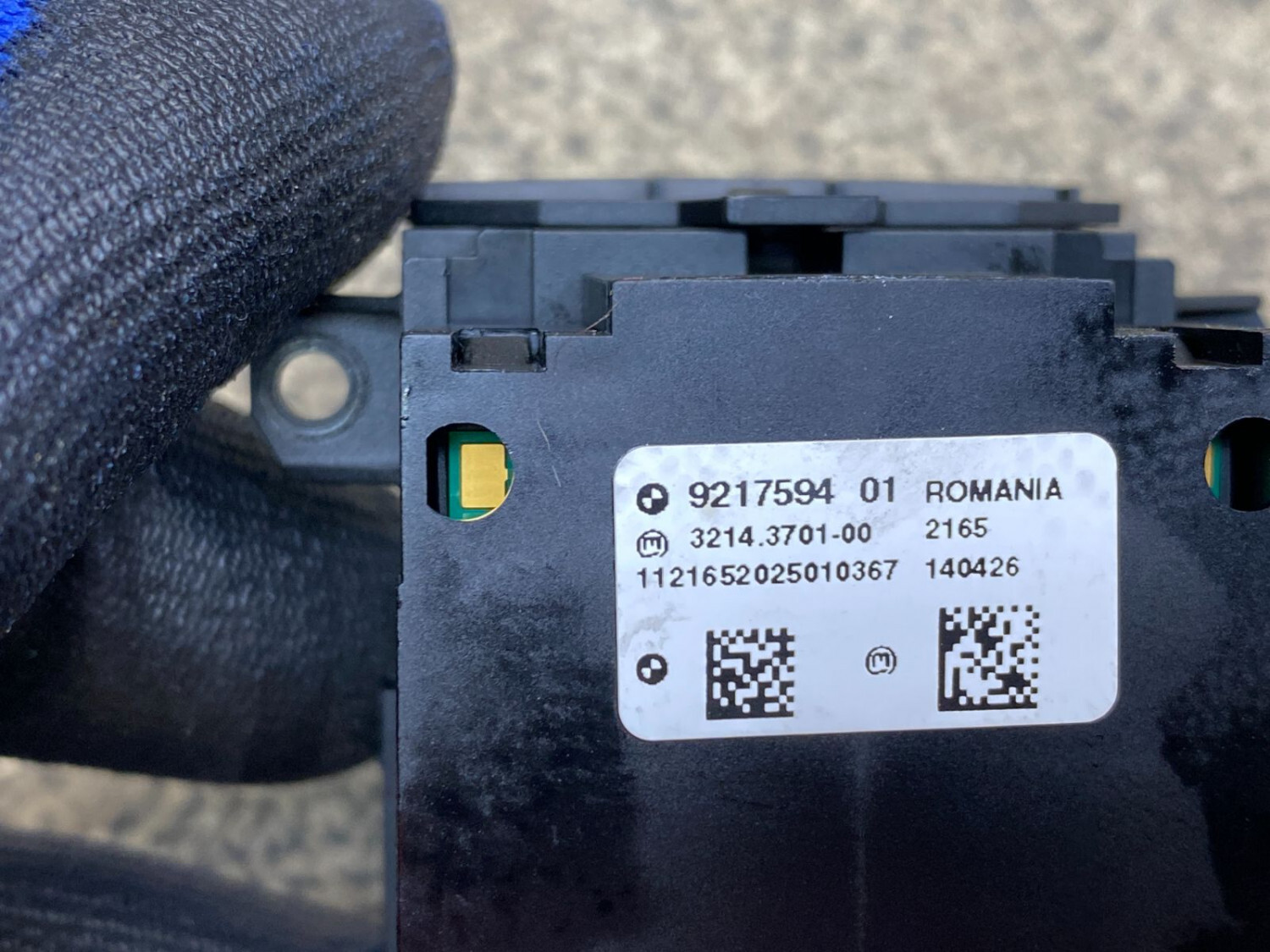 Schalter Feststellbremse 9217594 217Tkm BMW X3 F25 2.0D xDrive 20d 12. ...