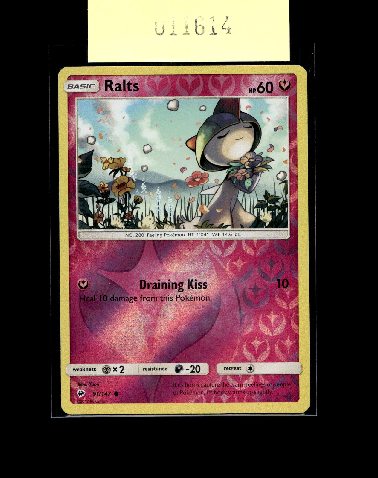 SM - Burning Shadows #91/147 Ralts NM Reverse Holo | eBay