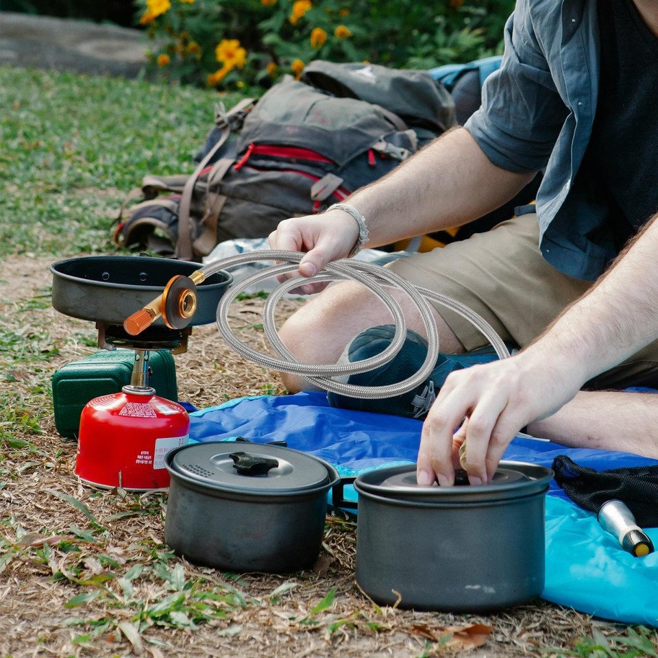 Tubo adattatore per ricarica propano, tubo di ricarica per bombola di ...