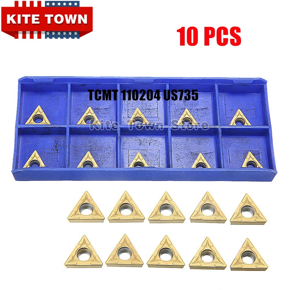 TCMT 21.51 TCMT 110204 US735 Internal Turning Carbide Inserts Lathe ...