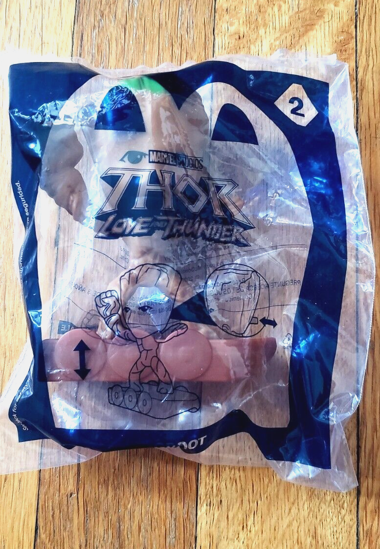 2022 McDonald's Happy Meal Toy - THOR LOVE AND THUNDER - MIP New # 2 ...