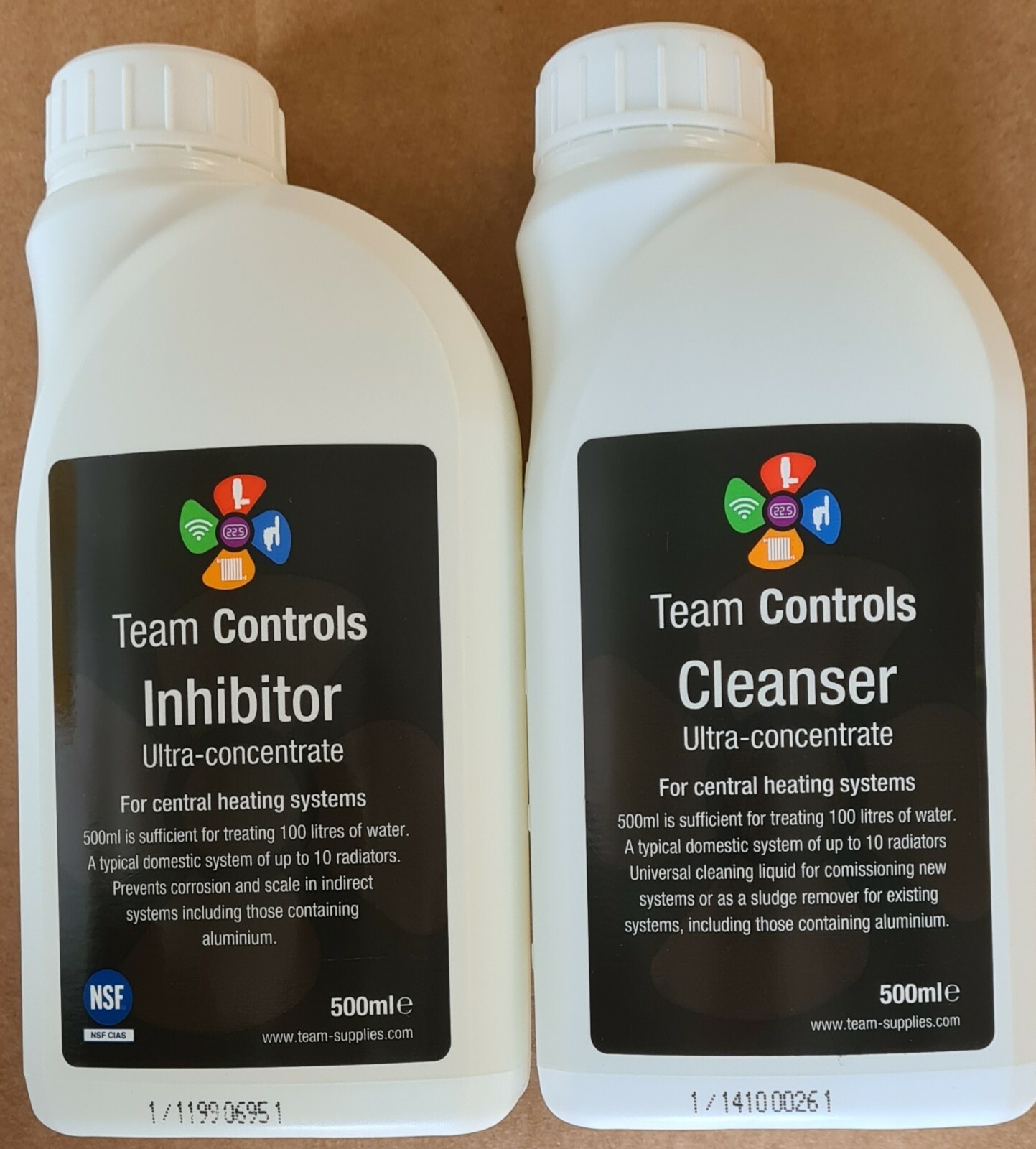 Central Heating System INHIBITOR & CLEANER Cleanser Liquid Chemical ...