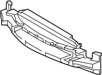 52611-50150 Toyota Absorber, front bumper energy 5261150150, New ...