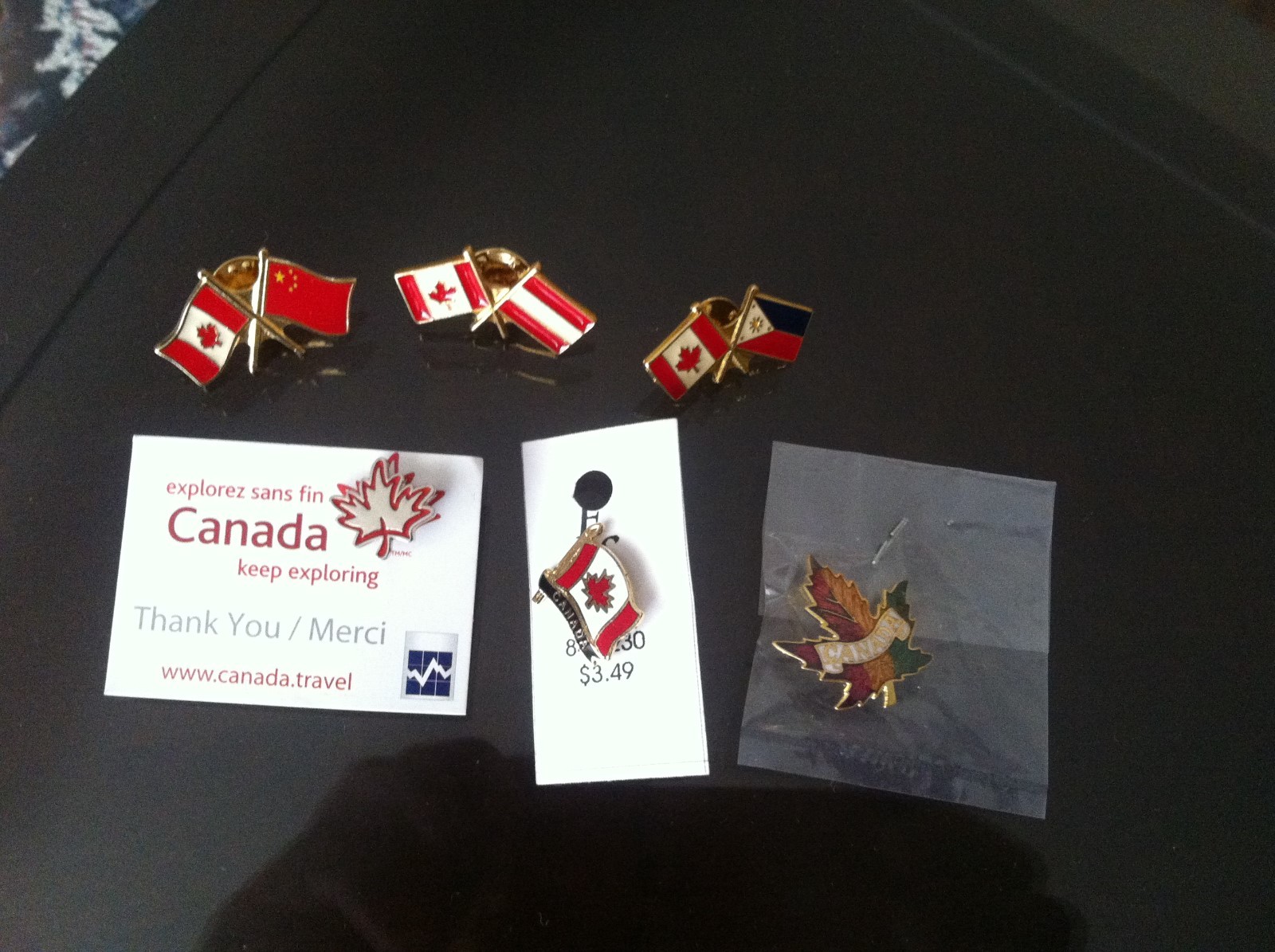 CANADA LAPEL PINS 6 DIFFERENT *NEW* | eBay