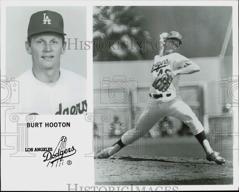 Press Photo Los Angeles Dodgers Baseball Player Burt Hooton - lrs22763 ...