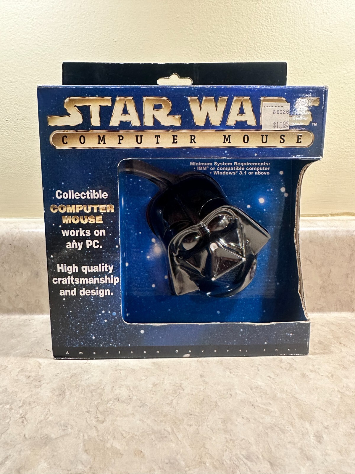 STAR WARS DARTH VADER PC WIRED COMPUTER MOUSE NIB | eBay