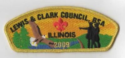 2009 BSA CSP Lewis & Clark Council Illinois GLD Bdr. [VA-1377] | eBay