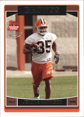 2006 Topps Football Card #376 Jerome Harrison Rookie | eBay