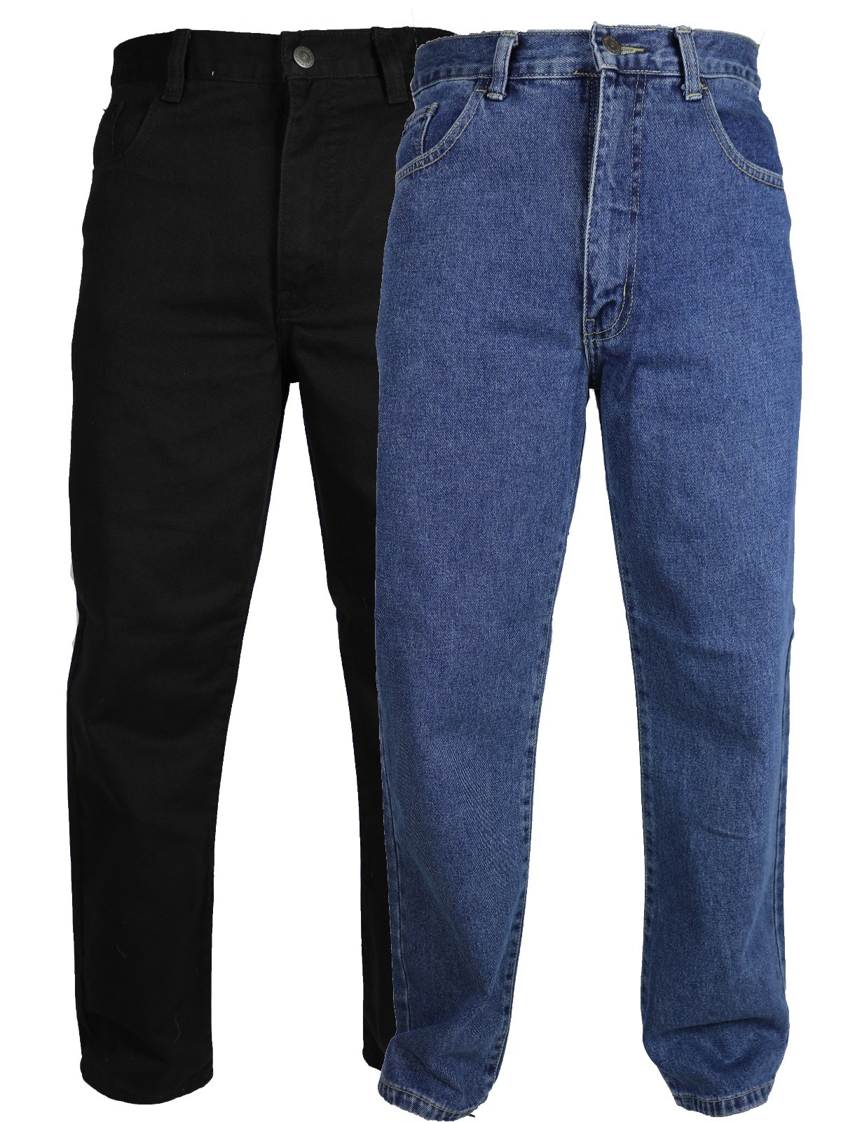 Mens Extra Long Leg Denim Jeans 36 inch inside leg Regular Fit Pants ...