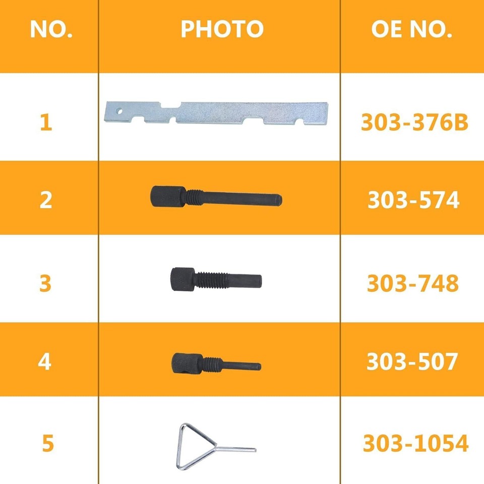 Engine Camshaft Cam Timing Alignment Tool Kit For Ford Fiesta Focus ...