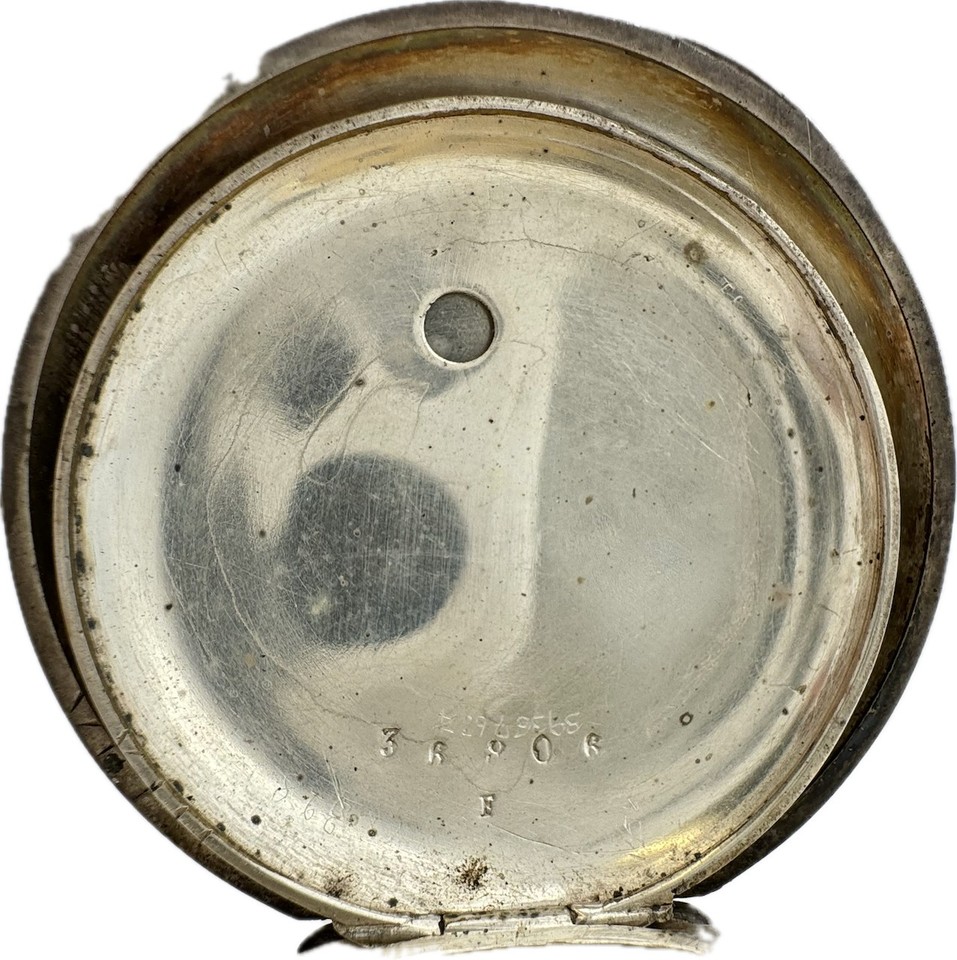 Antique 18S 1864 Waltham Civil War Key Wind Hunter Pocket Watch Ellery ...