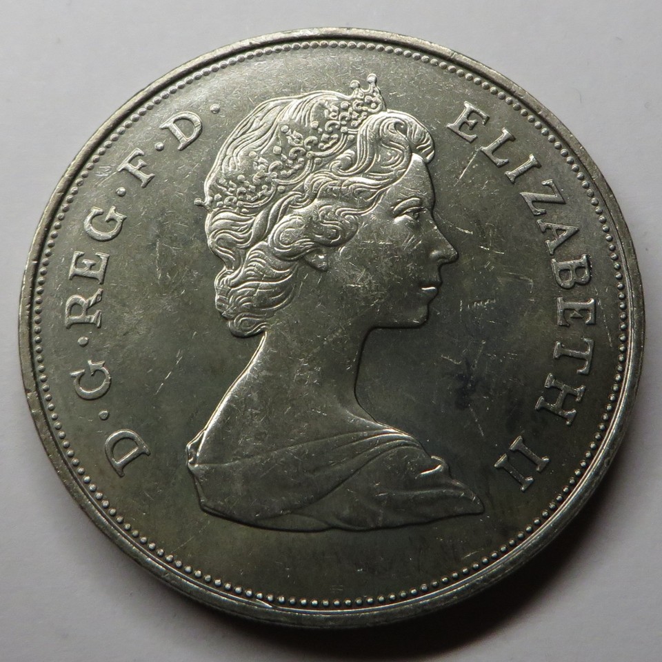 Great Britain 25 New Pence 1981 Copper-Nickel KM#925 UNC | eBay