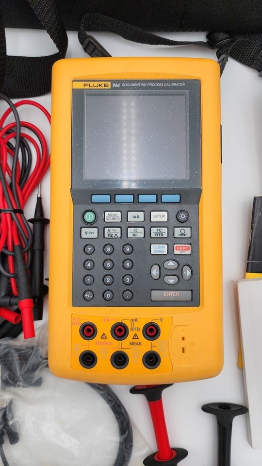 Fluke 744 Documenting Process Calibrator-HART | eBay