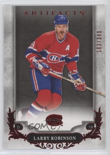 2018-19 Upper Deck Artifacts - Legends Ruby #140 Larry Robinson /349 ...