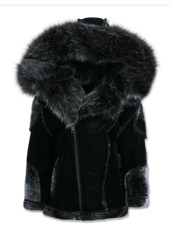 Jordan Craig black color KIDS moto shearling jacket | eBay