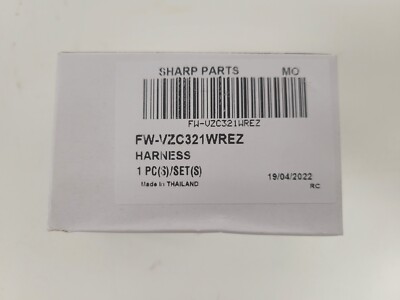 SHARP Microwave Wire Harness FW-VZC321WREZ | eBay