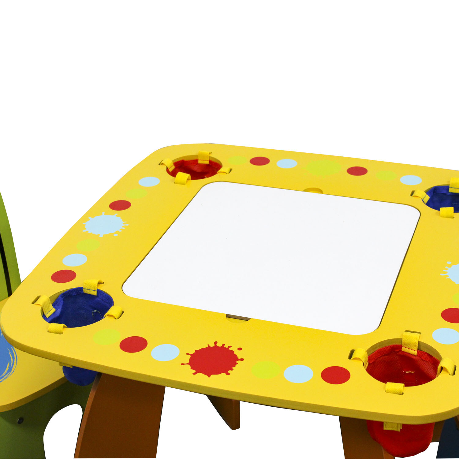 Kids Art Table For Kids Toddler Colorful Wooden Crayola Table & 2 Chair ...
