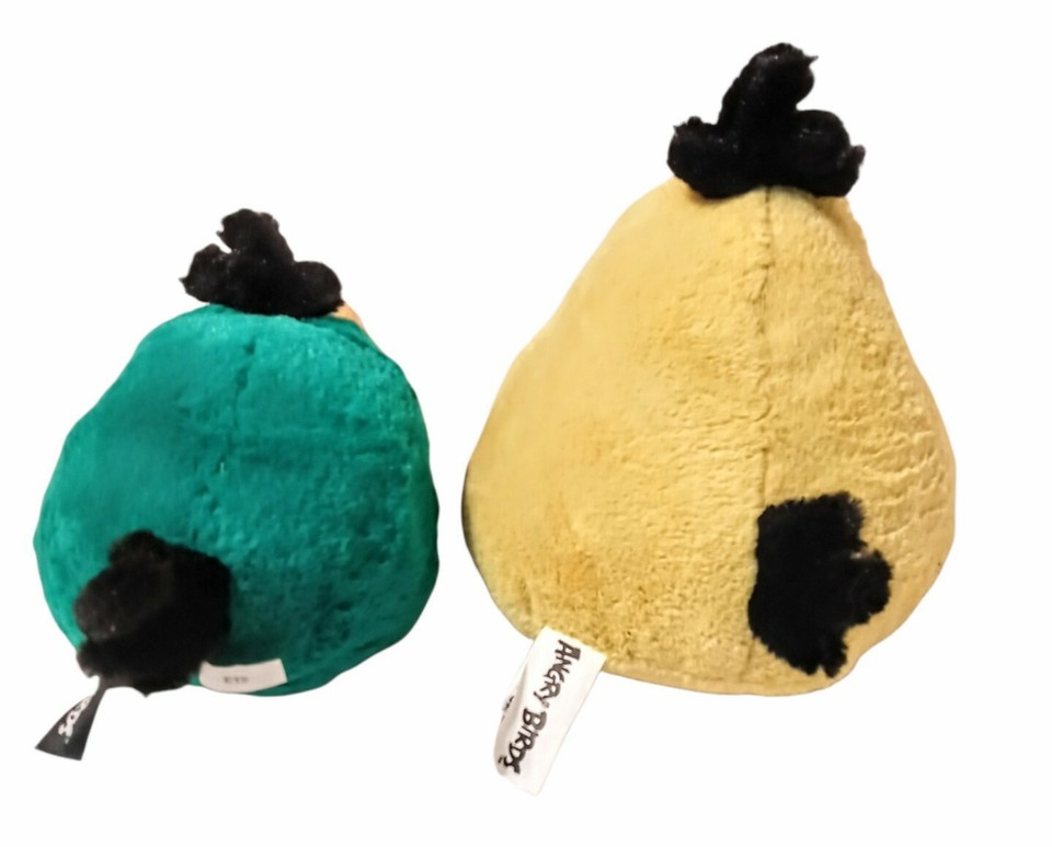 Angry Birds Toucan Hal with SOUND 9" Plush also Chuck w/ No Sound 6 ...