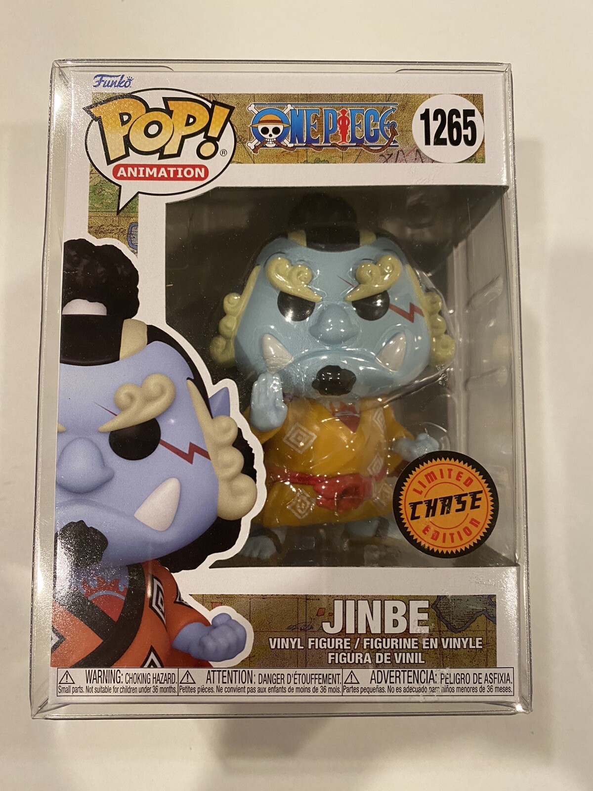 Funko Pop! Vinyl: One Piece - Jinbe Chase Limited Edition #1265 w ...
